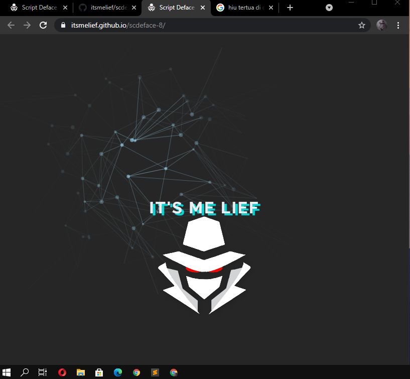 GitHub - itsmelief/scdeface-8: Deface atau Defacing adalah sebuah kegiatan yang dilakukan untuk ...